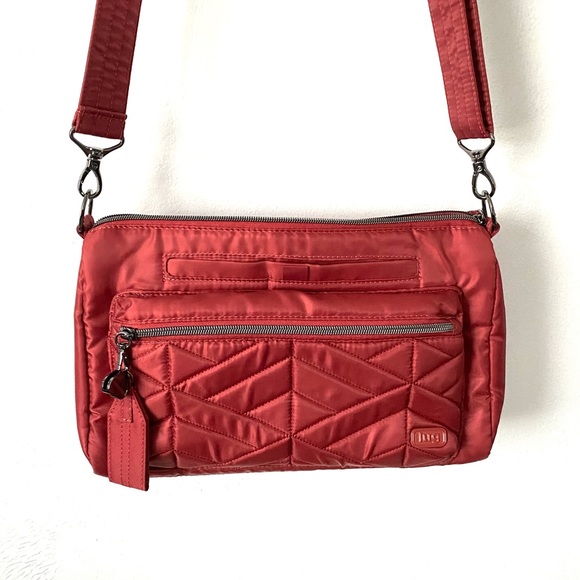 lug | Bags | Lug Rust Color Quilted Crossbody Bag | Poshmark